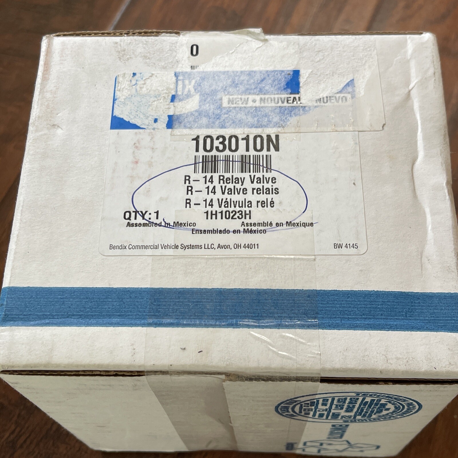 Bendix 103010N R 14® Air Brake Relay Valve NEW SEALED | eBay
