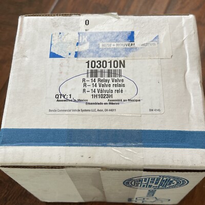 Bendix 103010N R 14® Air Brake Relay Valve NEW SEALED | eBay