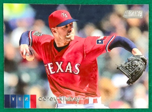 Corey Kluber - 2020 Topps Stadium Club #205 - Texas Rangers Baseball ...