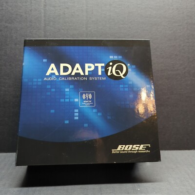 BOSE Adapt IQ Lifestyle AUDIO CALIBRATION SYSTEM Headset & Discs | eBay