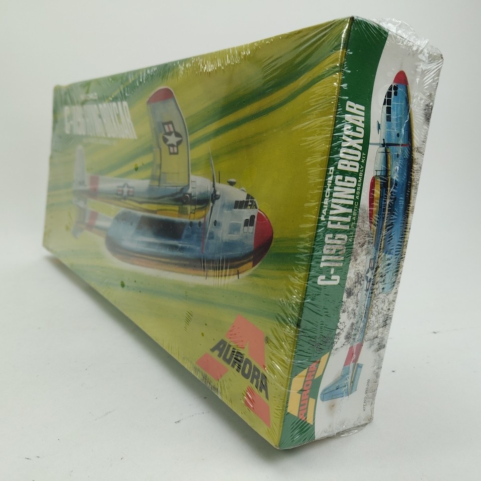 Aurora 1:77 Fairchild C-119G Flying Boxcar Model Kit 393-250 SEALED ...