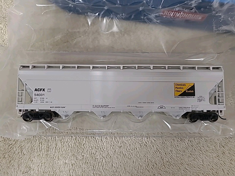 HO Athearn Roundhouse ACFX Kodak Centerflow Hopper Car | eBay