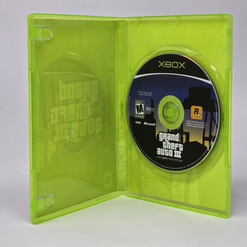 Grand Theft Auto III GTA 3 (Original Xbox) Case & Disc TESTED | eBay