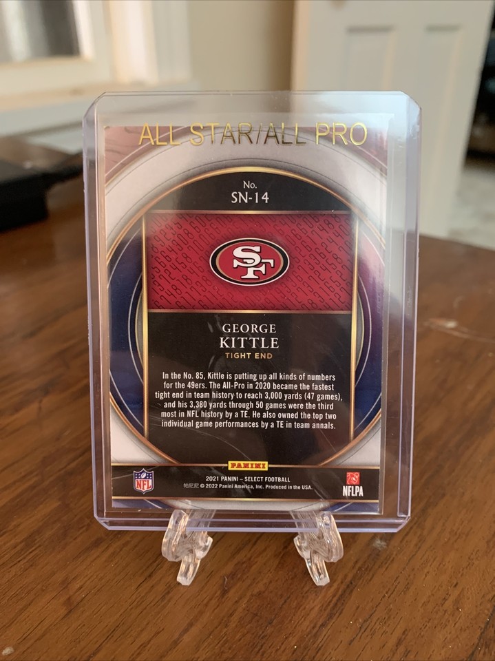 2021 Select George Kittle Numbers SN-14 | eBay