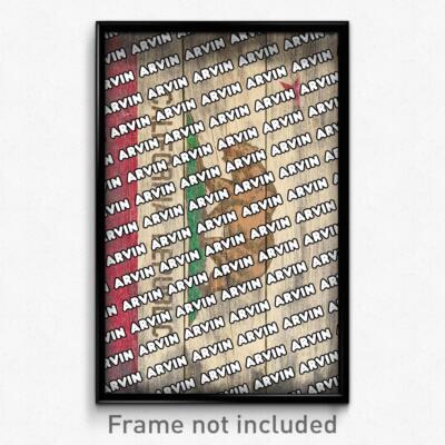 Arvin California Poster (CA City Souvenir 11x17 Town Print) | eBay