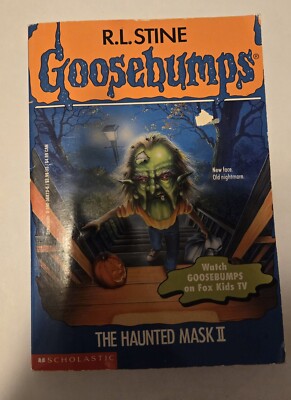 Goosebumps #36 The Haunted Mask II - TRUE 1st Print 1995 Vintage R L ...