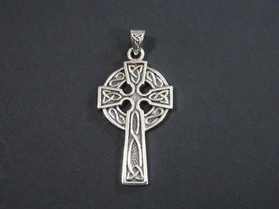 Sterling Silver Med Size Celtic Cross by Peter Stone (Cross only 3.6 by ...