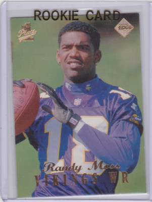 RANDY MOSS ROOKIE CARD Minnesota Vikings 1998 1st Place RC Football NFL ...