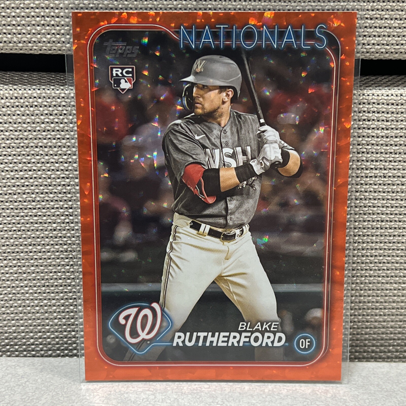 2024 Topps Series 2 Blake Rutherford Rookie RC Orange Foil/299 #647 ...