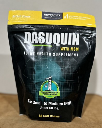 Dasuquin MSM Joint Health For Small Medium Dogs Under 60 lbs 84 Soft ...