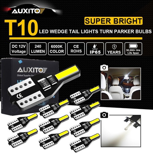 Canbus 10X T10 7020-SMD LED W5W WEDGE TAIL SIDE CAR LIGHTS TURN PARKER ...