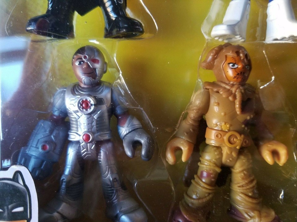 NWD NEW imaginext figure set batman cyborg scarecrow captain cold | eBay