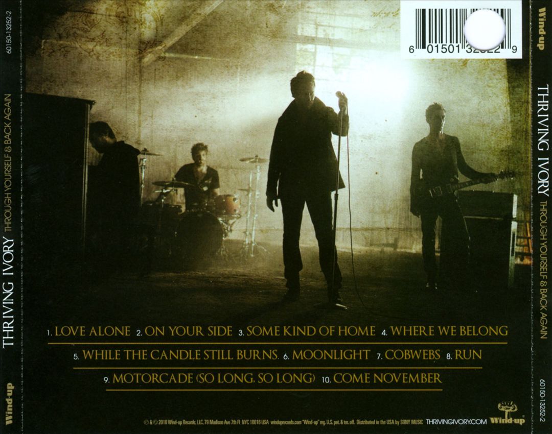 THRIVING IVORY - THROUGH YOURSELF & BACK AGAIN NEW CD 601501325229| eBay