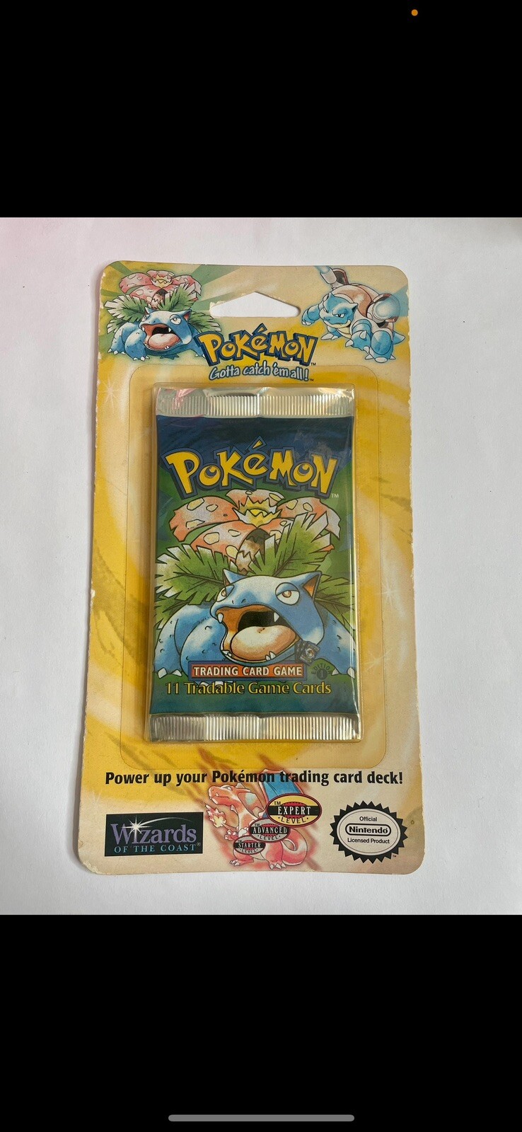 Pokemon 1999 Base Set 1st Edition Shadowless Booster Blister Pack ...