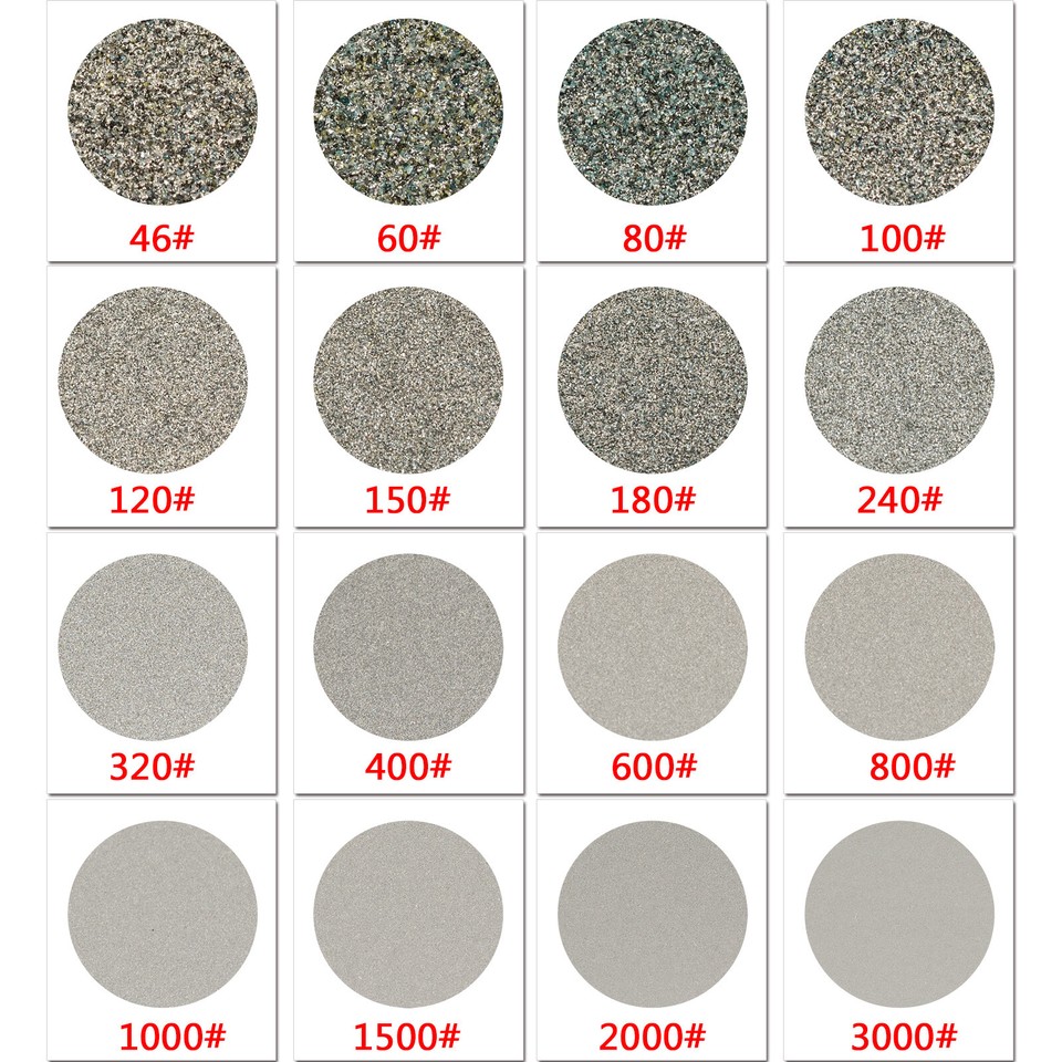 Diamond Coated 12" inch Flat Lap Disk Wheel Grit 120 Lapidary Grinding ...