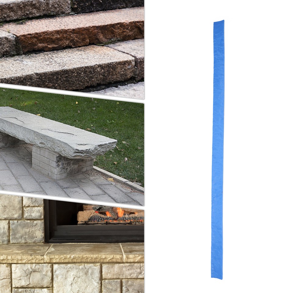 Concrete Stone Rock Edge Form Liner Countertops Steps Benches ...