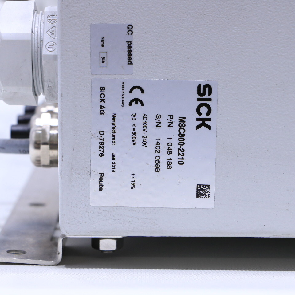 SICK MSC800-2210 MODULAR SYSTEM CONTROLLER | eBay