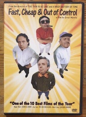 Fast, Cheap & Out of Control EX RENTAL DVD Errol Morris Dave Hoover Ray ...