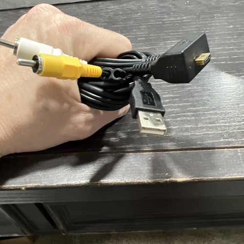 Genuine Nikon OEM USB RCA AV Audio Video Cable Nikon D550 UC-E12 Model ...