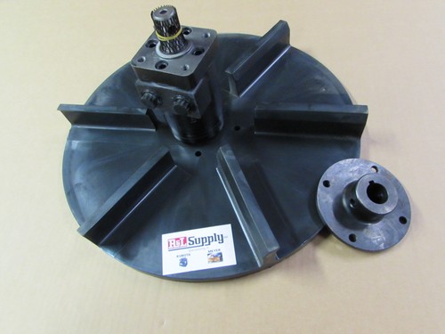 UNIVERSAL SALTDOGG 18" SALT SPREADER SPINNER DISK 9240016 CCW W ...