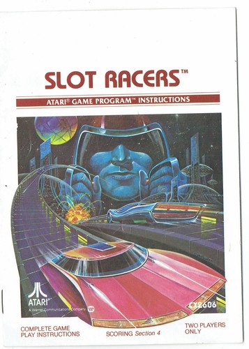 Atari Slot Racers Instruction Manual ONLY | eBay