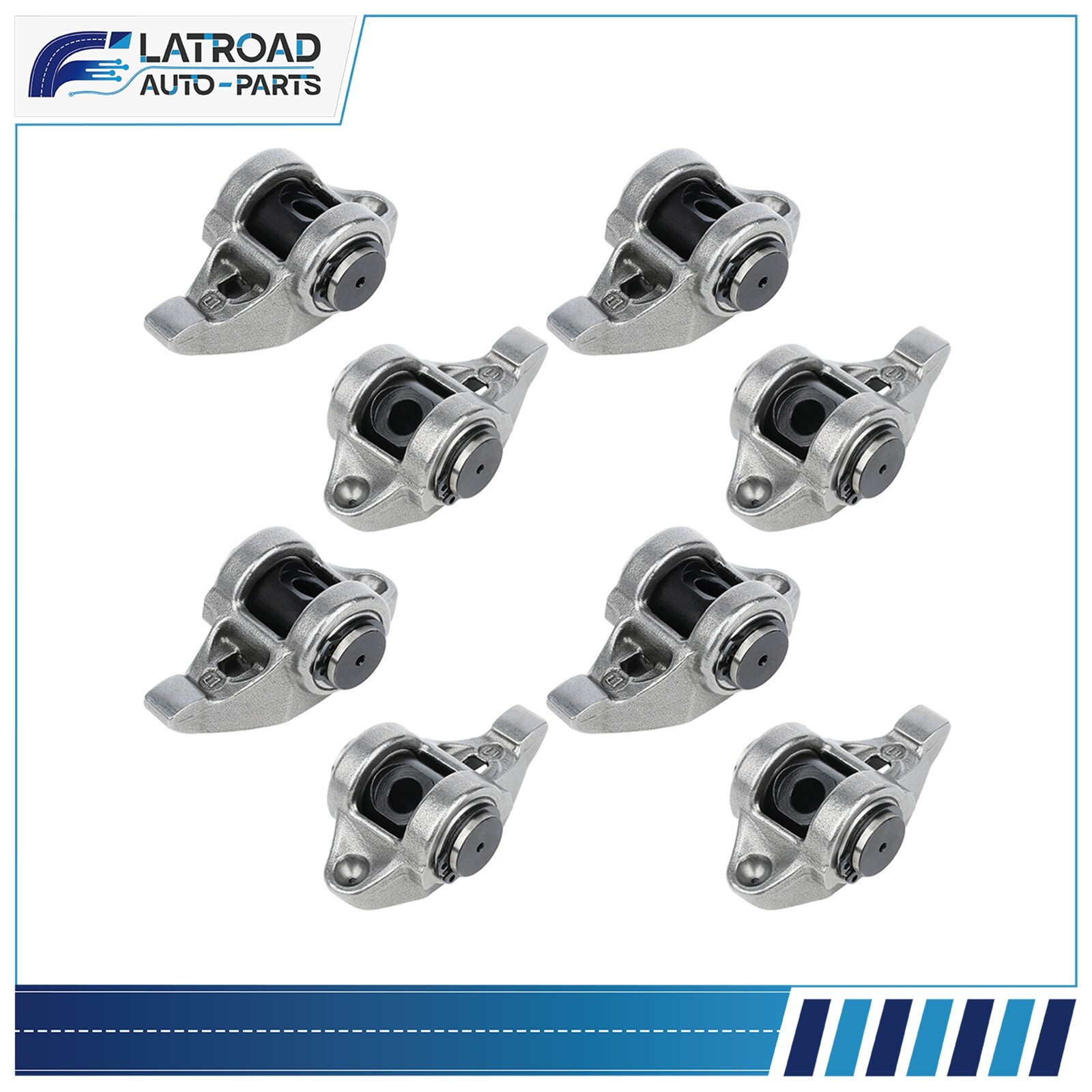 8Pcs Roller Rocker Arm For Chevrolet GMC LS1 LS6 LS2 4.8L 5.3L 6.0L ...