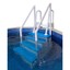 Aqua Select 28" Wide Above Ground Heavy Duty Swimming Pool Step Ladder ...