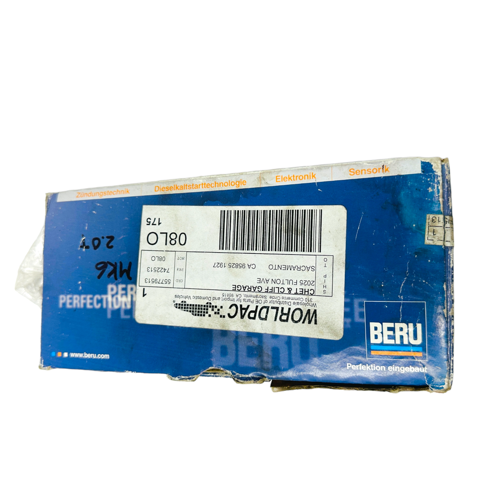 Beru ZSE032 Spark Spring 4-Pin Connector 12V Ignition Coil - Made in ...