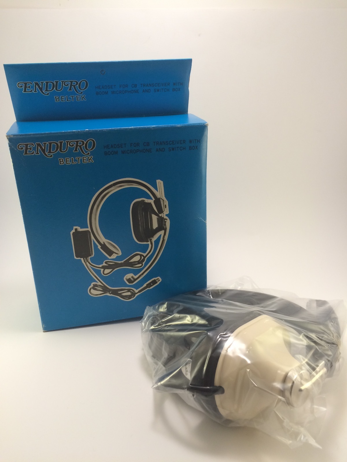 Vintage Beltek Enduro Headset For CB Transceiver Radio w/ Boom ...