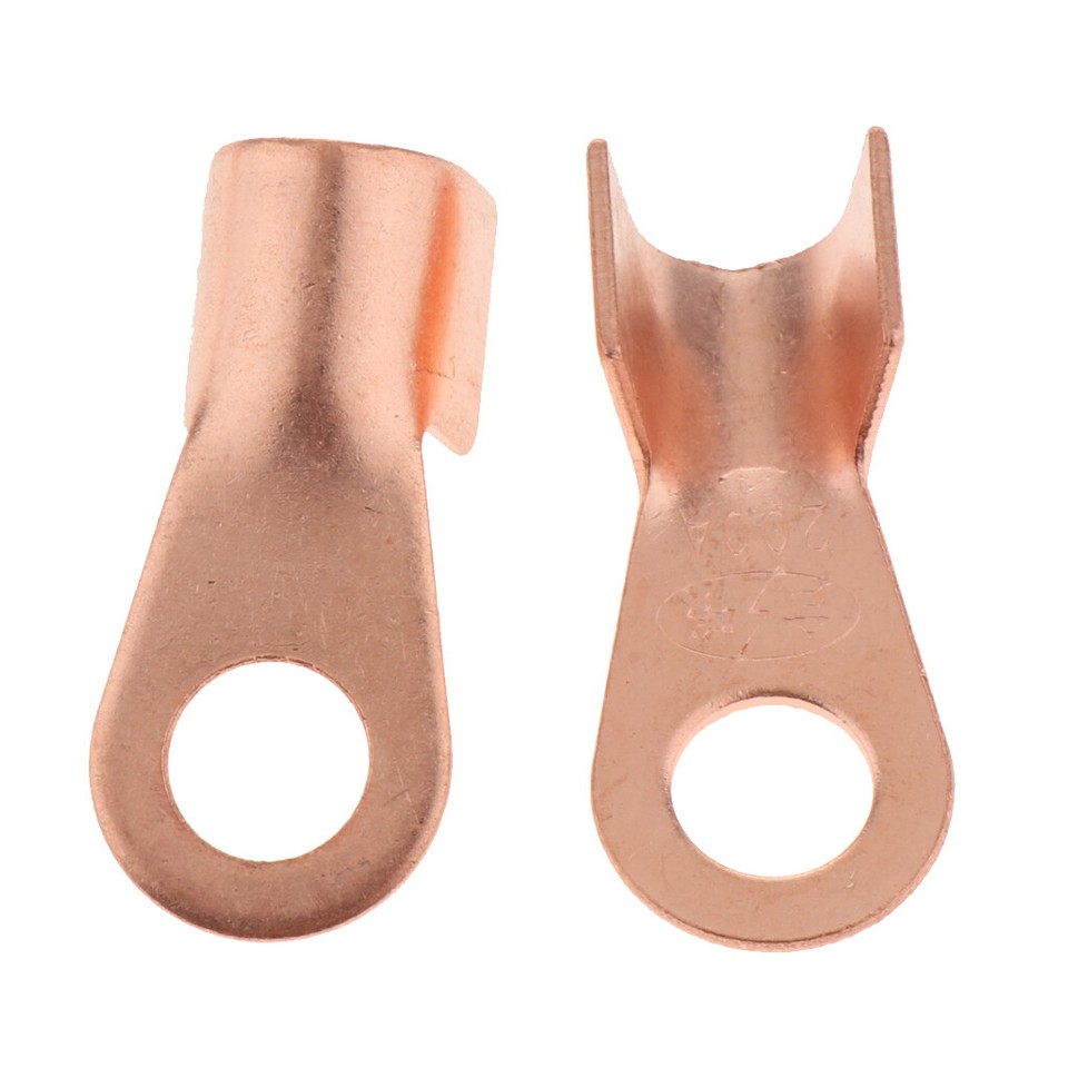 Copper Crimp Ring Terminal for 1~200mm² Wire Open End Electrical Cable ...