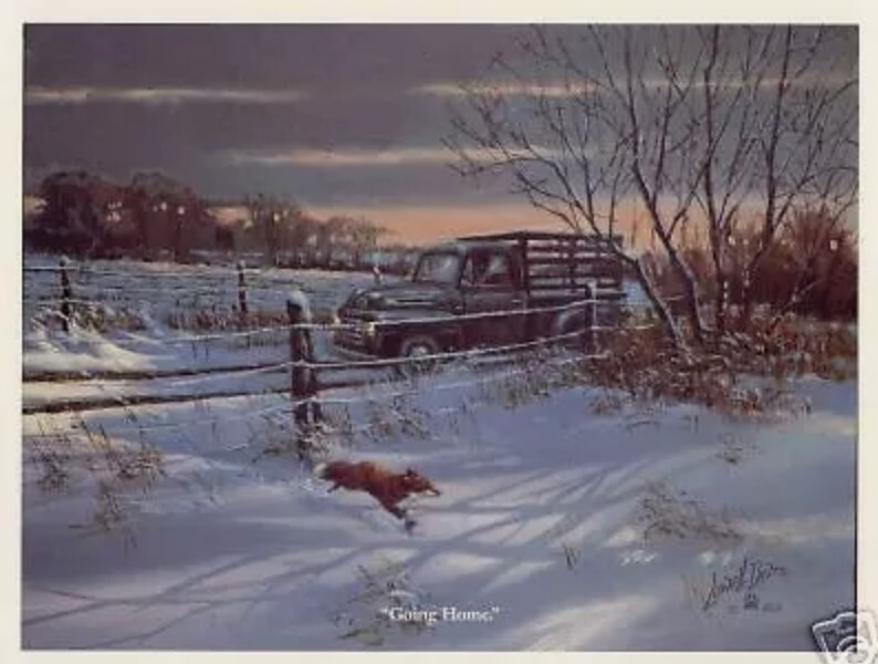 Lowell Davis "Going Home" Print 8.25" x 10.5" | eBay