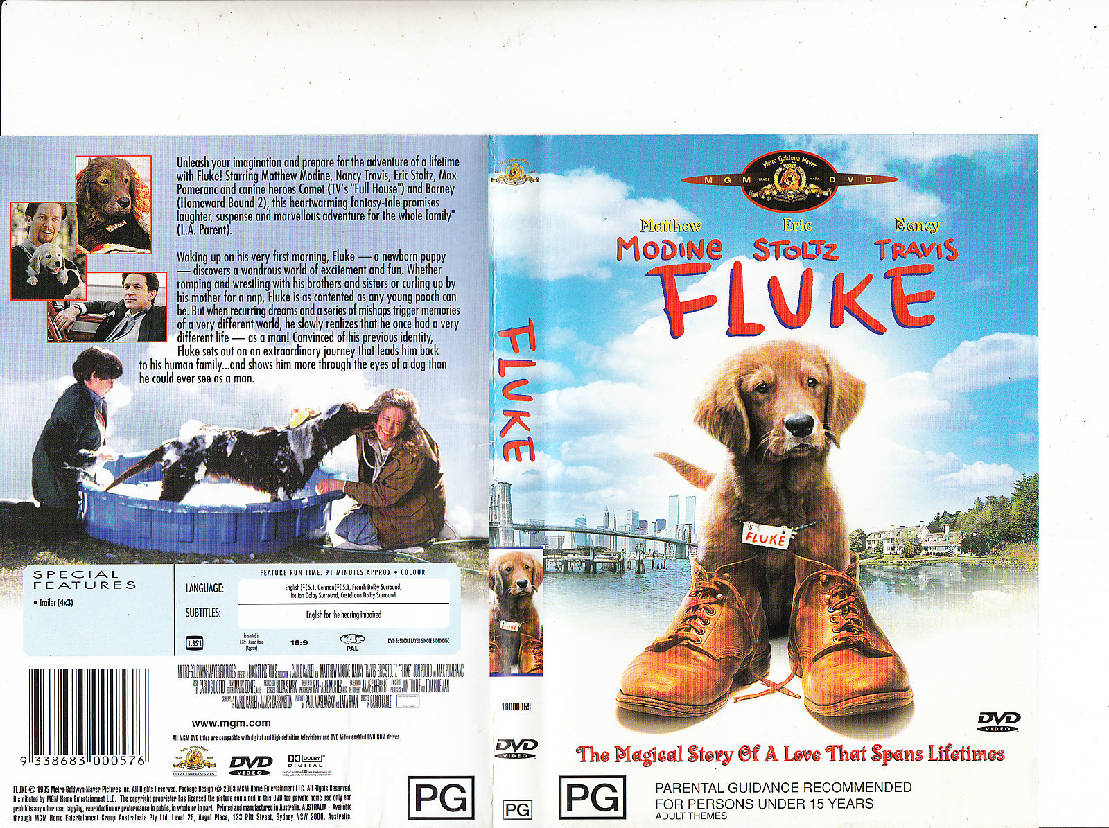 Fluke-1995-Matthew Modine-Movie-DVD | eBay