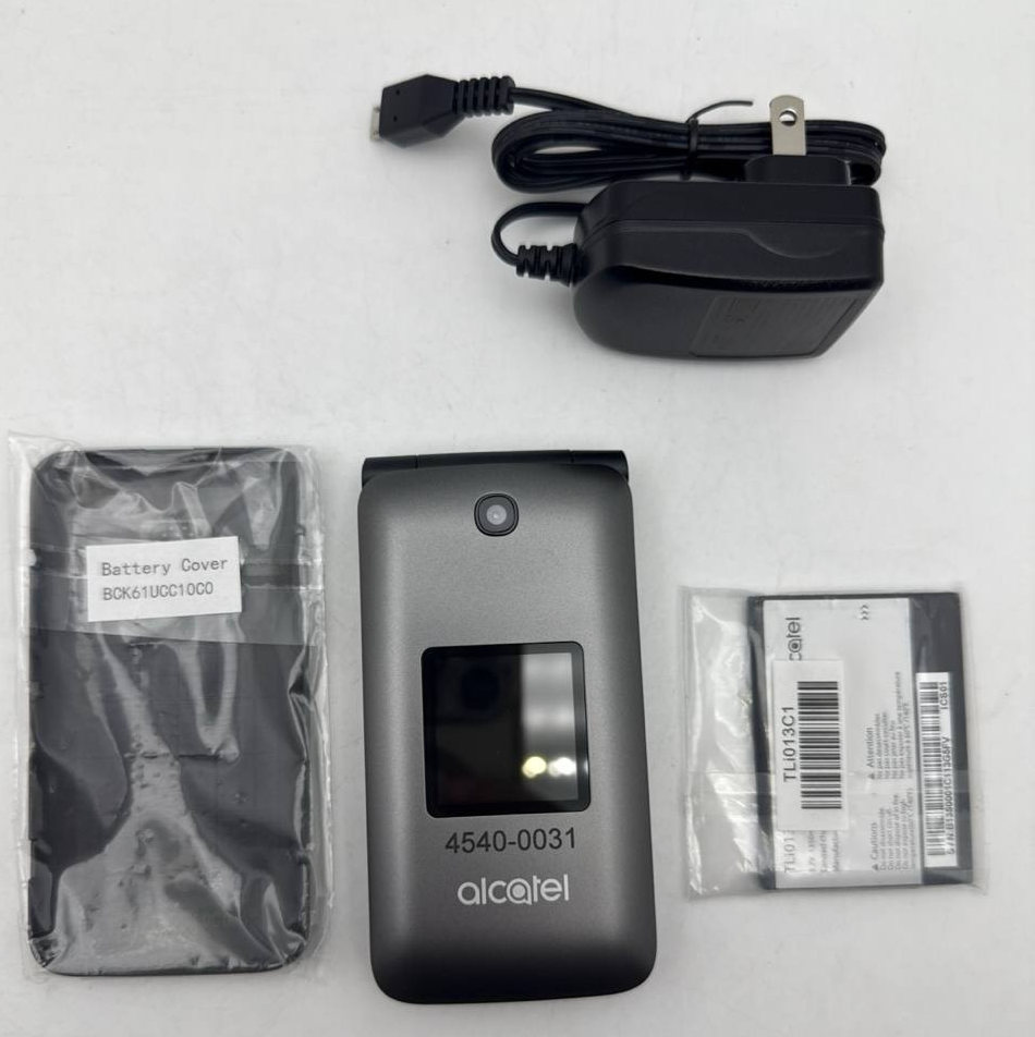 Alcatel Go Flip V 4051S Flip Phone 4G LTE 2.8 Display 2 MP Camera BIG ...
