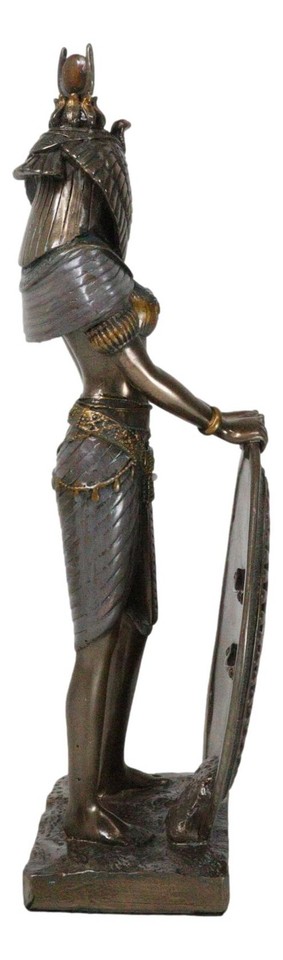 Egyptian Goddess Of Magic & Motherhood Isis Ra With Reed Shield ...