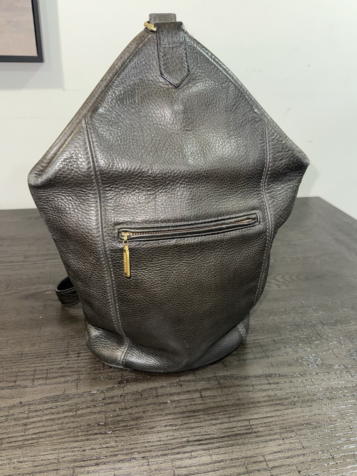 Vintage Coach 4944 Flat Pack Backpack Nubuc Leather C… - Gem