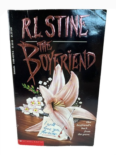 R.L. Stine "The Boyfriend" Paperback Book Vintage Bumpy Letters | eBay