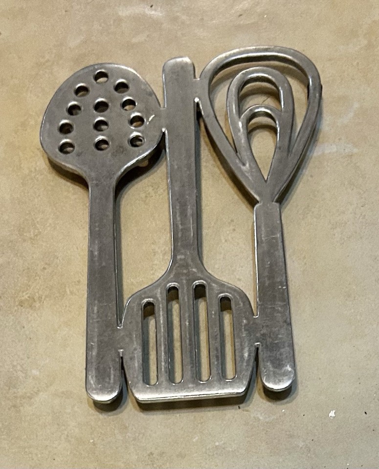 COPCO Vintage Kitchen Aluminum Hot Plate Trivet 9" x 6.5" | eBay