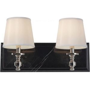 VS34002-PN - Murray Feiss Lighting - Carrollton - Two Light Bath Vanity ...