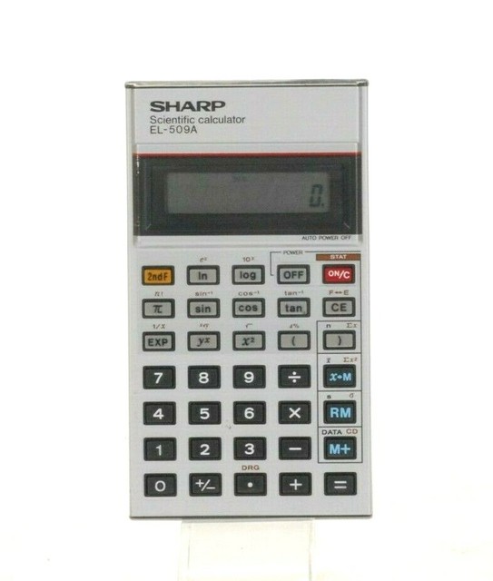 Sharp El-509a Cell Scientific Calculator EL509A for sale online | eBay