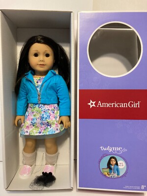 American Girl Truly Me 25 BRN Eyes BLK Hair LT 2 MED Skin (see desc ...