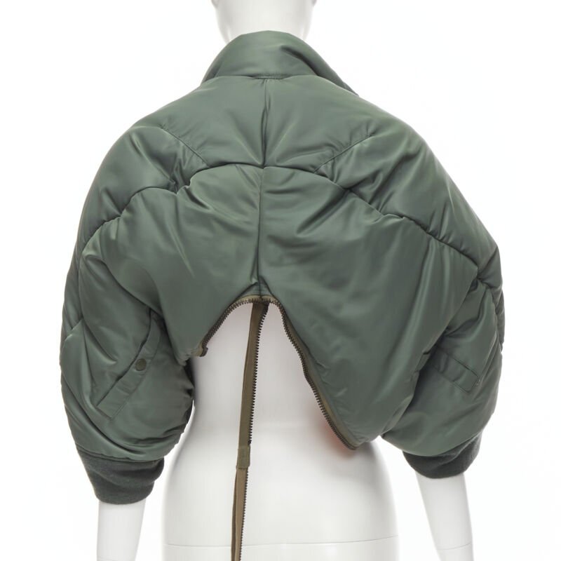 JUNYA WATANABE 2006 Runway deconstructed padded MA-1 bomber JUNYA WATANABE 2006 Runway deconstructed padded MA-1 bomber
