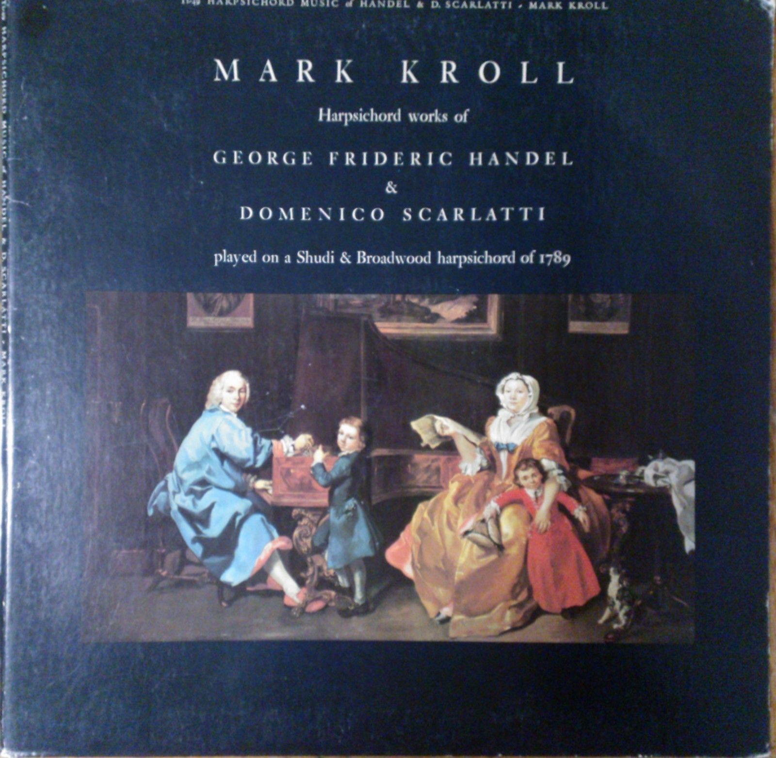 LP Mark Kroll Harpsichord Works of Handel & Scarlatti Titanic | eBay