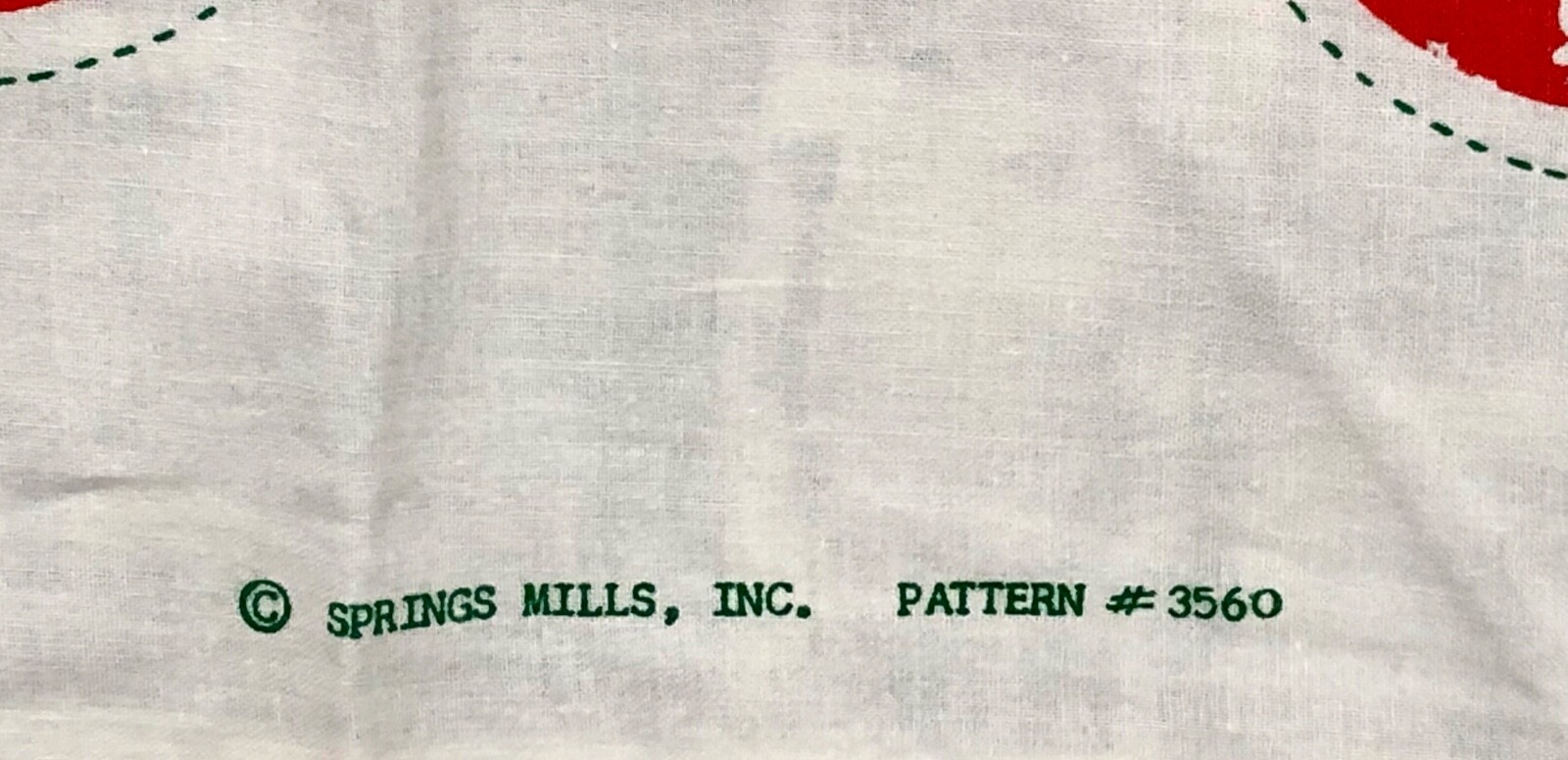 Springs Mills Inc Christmas Hearts And Stockings Ornaments Fabric Panel ...