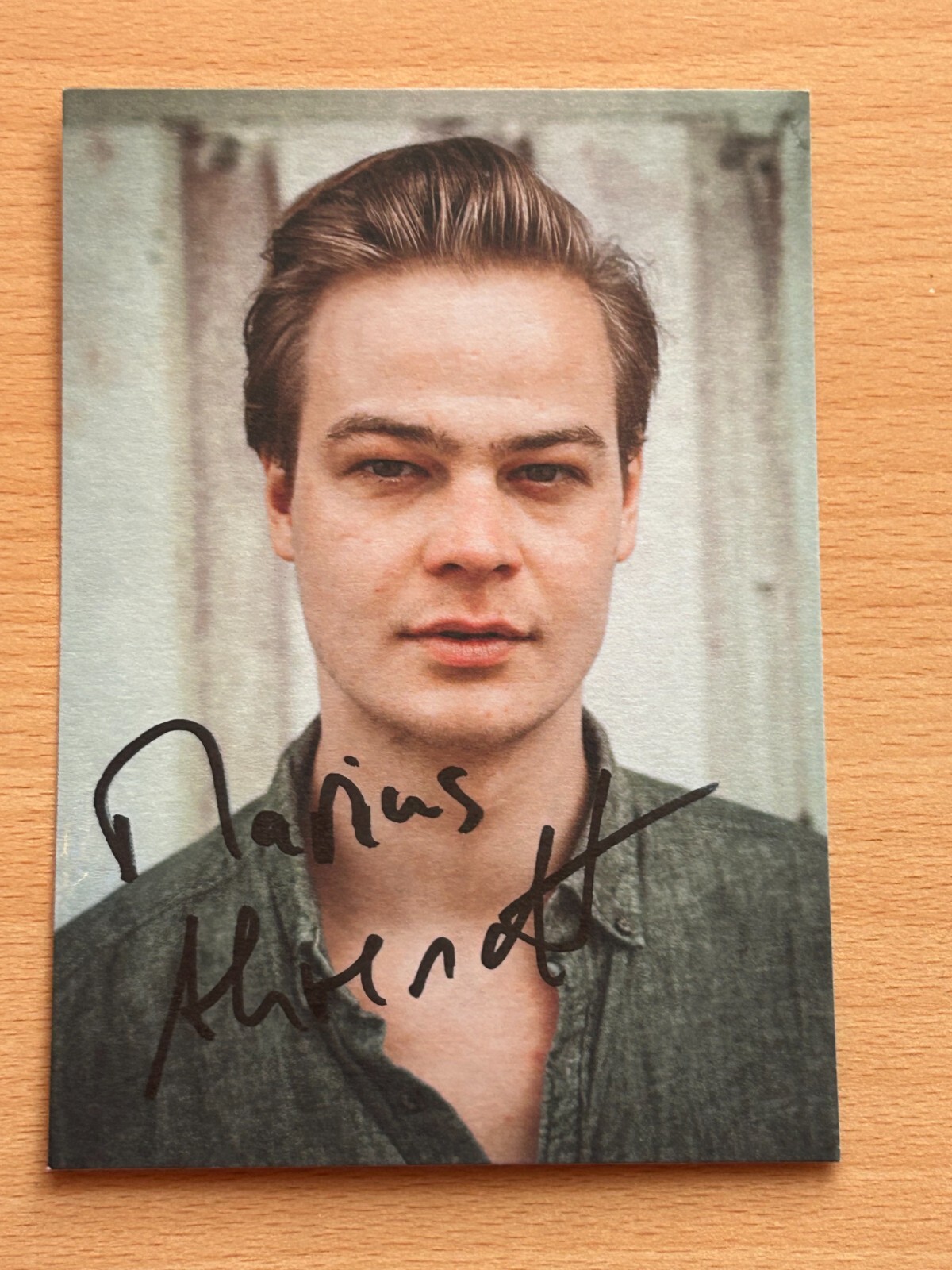 Marius Ahrendt Autogrammkarte original signiert #S1521 | eBay.de