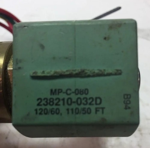 ASCO RED-HAT II MP-C-080 Solonoid Valve 238210-032D 120/60 *Fast ...
