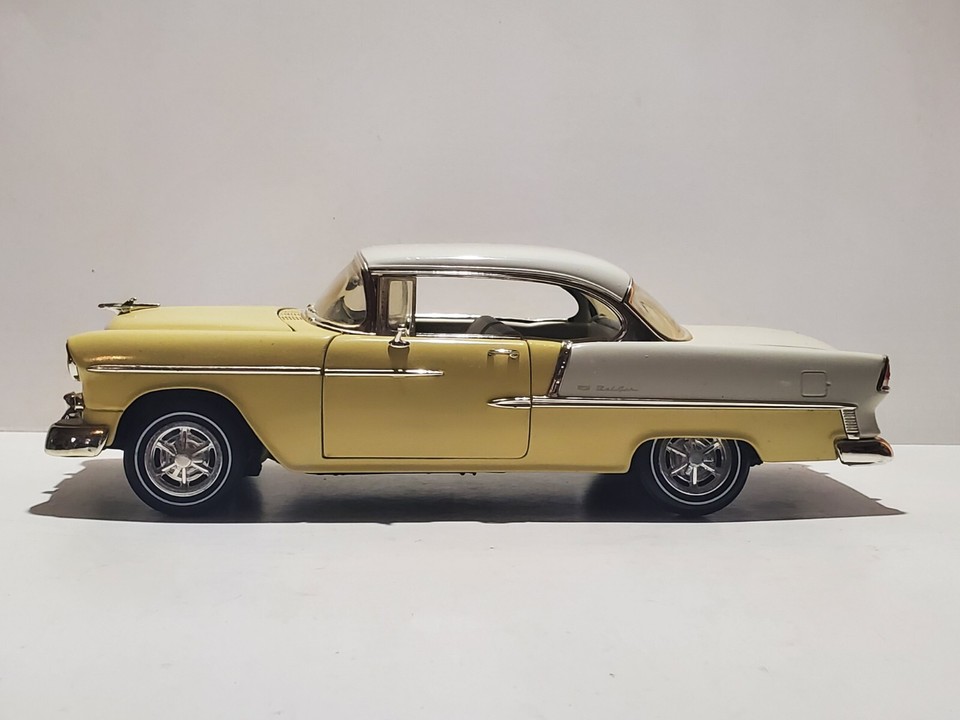 ERTL American Muscle 1955 Chevy Bel Air Hardtop 1:18 Scale Diecast Car ...