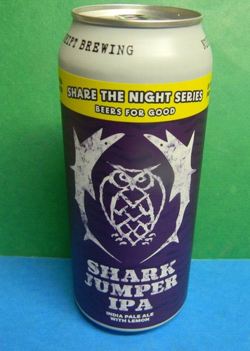 RARE NIGHT SHIFT ATLANTIC WHITE SHARK JUMPER IPA BEER CAN EVERETT ...