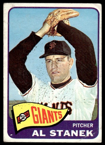 1965 Topps Al Stanek San Francisco Giants #302 al | eBay