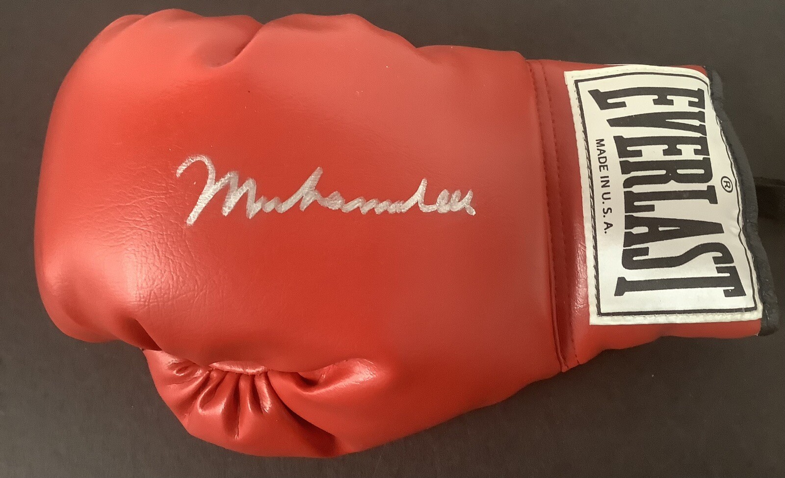 Muhammad Ali Signed Boxing Glove Everlast Champion GOAT Stunning ...