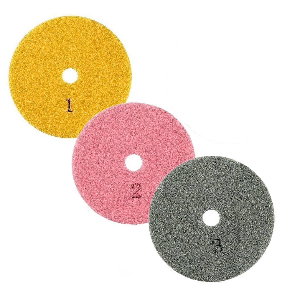 Durable Polishing Pad Wear-resistant 100mm Wet/Dry 3PCS 4 Inch | eBay